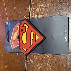 DC Comics | Accessories | Dc Comics Superman Bag Tag Luggage Backpack ...